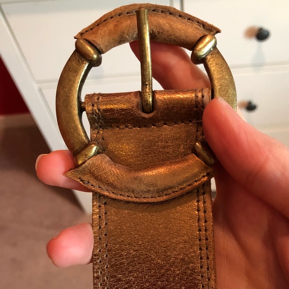 Jessica Simpson | Accessories | Jessica Simpsonbronze Belt | Poshmark